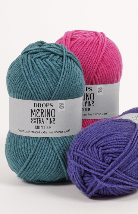 DROPS Merino Extra Fine - Pletanky